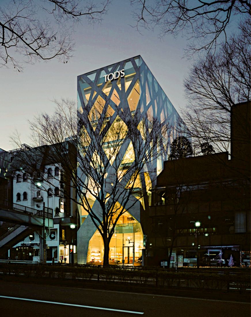Toyo Ito’s TOD’s Omotesando Building in Tokyo, Japan was completed in ...